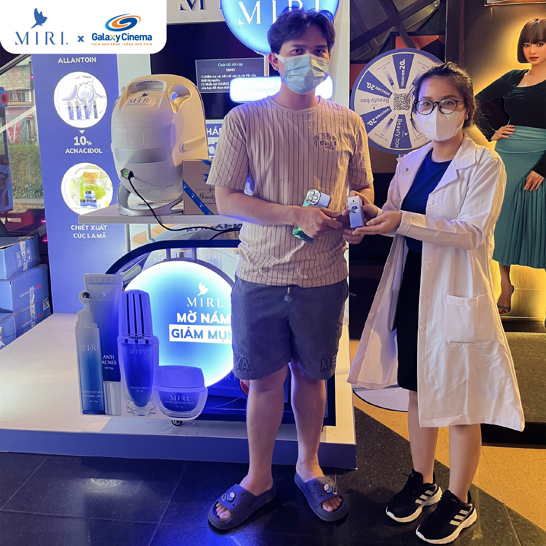 MIRI x Galaxy Cinema Tổ Chức Chương Trình Tặng Quà Tri Ân Khách Hàng